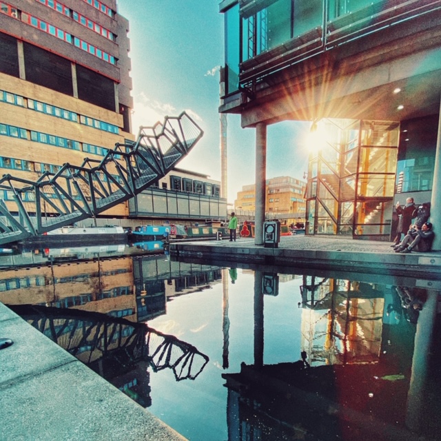 Rolling Bridge Paddington Station London - An Emerald City Life