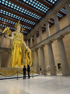 When you find a life size replica Parthenon in Nashville when you least ...